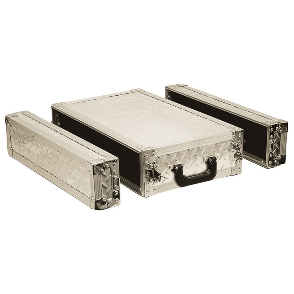 DISC Electrovision Full Flight Short Rack Case, 2U | Gear4music