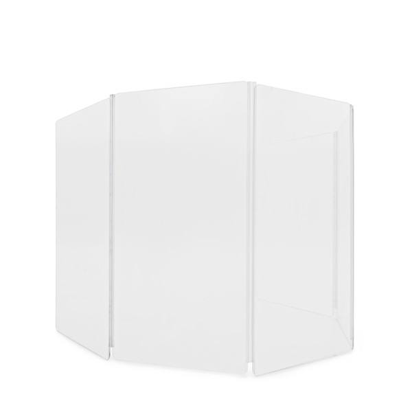 5 Panel Compact Acrylic Drum Screen by Gear4music at Gear4music