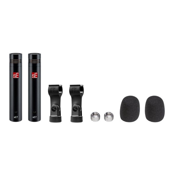 sE Electronics sE7 Small-Diaphragm Condenser (Matched Pair) | Gear4music