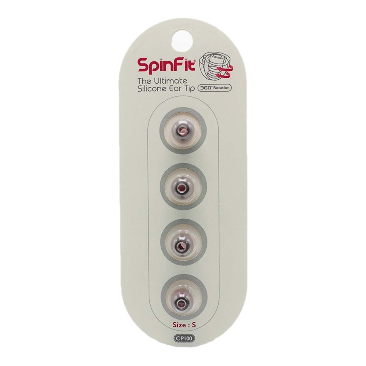 SpinFit CP800-S Silicone Eartips (2 Pairs-Small) at Gear4music
