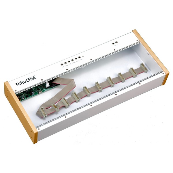 Cre8audio NiftyCASE Powered Eurorack Case with MIDI to CV | Gear4music