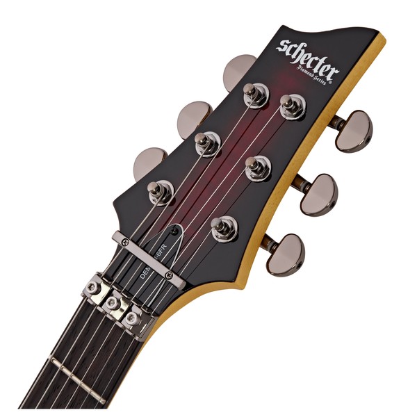 Schecter Dämon-6 FR, Crimson Red Burst | Gear4music