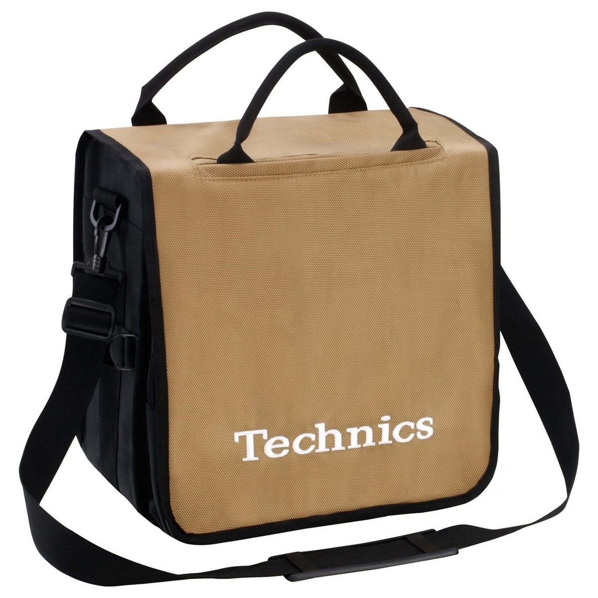 Technics Record Bag (Gold White Logo) | Gear4music