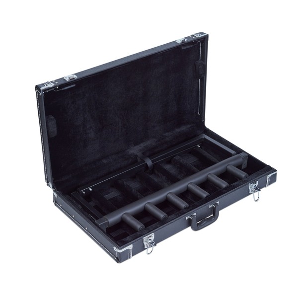 RockGear Multiple Guitar Rack Stand in Hardshell Case, 5 Guitars at ...
