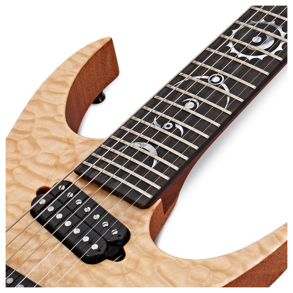 Dean USA Rusty Cooley 7-String Quilt, Natural Oil at Gear4music