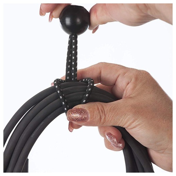 Cable Wrangler Cable Management, Black at Gear4music