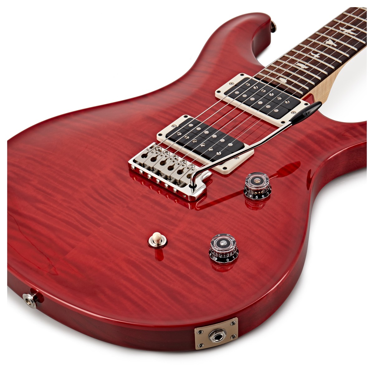 DISC PRS CE 24, Scarlet Red #0285199 at Gear4music