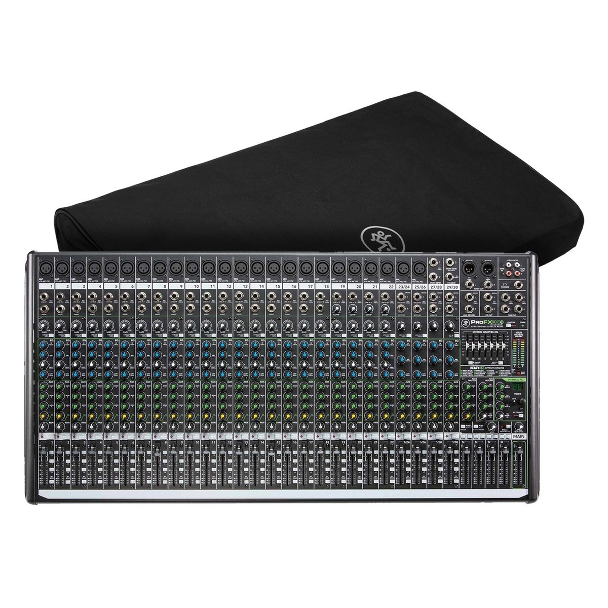DISC Mackie ProFX30v2 Mixer with Dust Cover | Gear4music