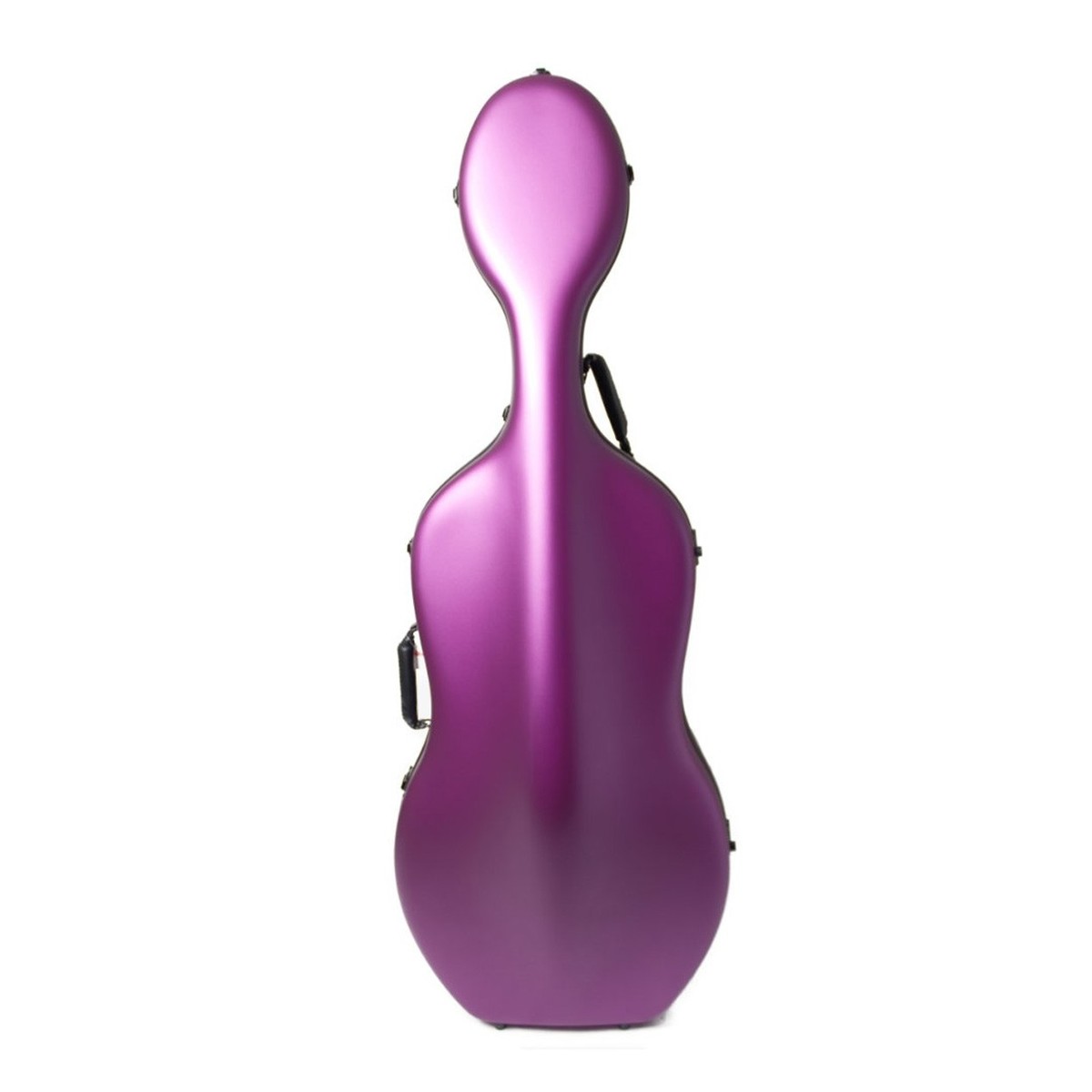 Orchestra Composite Cello Case, Matte Purple & Black, 4/4 at Gear4music