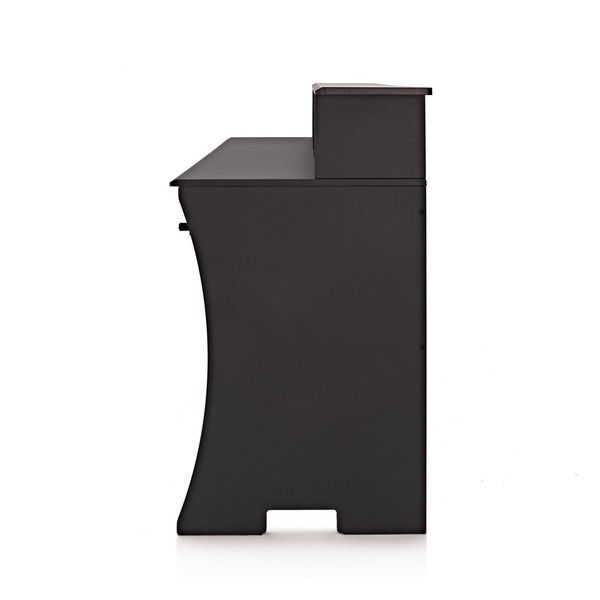 3 Tier Pro Audio Studio Desk + Rack Cabinet, Black by Gear4music at ...