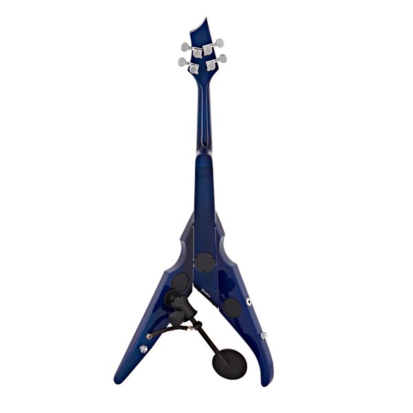 Wood Viper 4 String Electric Violin, Caribbean Blue Quilt Maple at ...