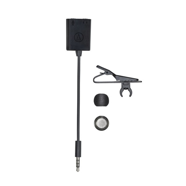 Audio-Technica ATR3350xiS Clip-On Microphone for Smartphones at Gear4music