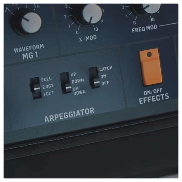 Behringer MonoPoly Analog 4-Voice Polyphonic Synthesizer at Gear4music