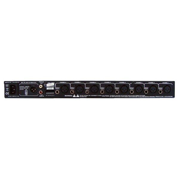 Rolls RM82 8-Channel Microphone/Line Mixer at Gear4music