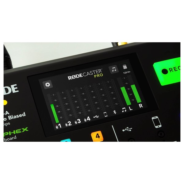 Rode RodeCaster Pro Integrated Podcast Production Console at Gear4music