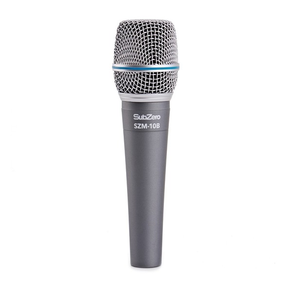 SubZero Beta Dynamic Instrument Mic with Cable and Mic Stand at Gear4music