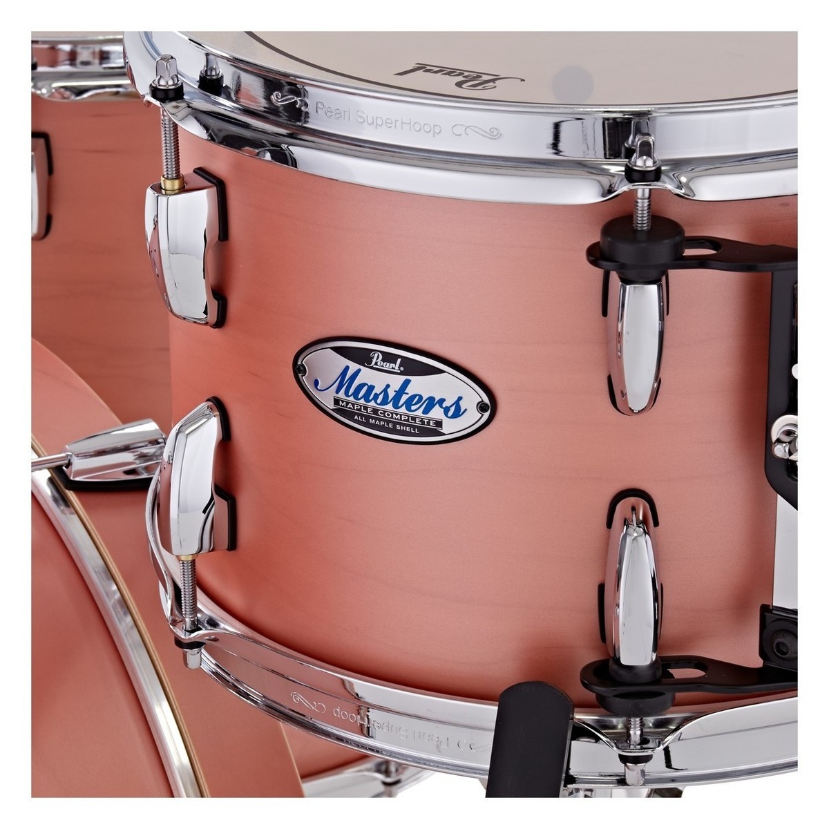 DISC Pearl Masters MCT 22'' Professional Drum Kit, Satin Sakura Coral ...