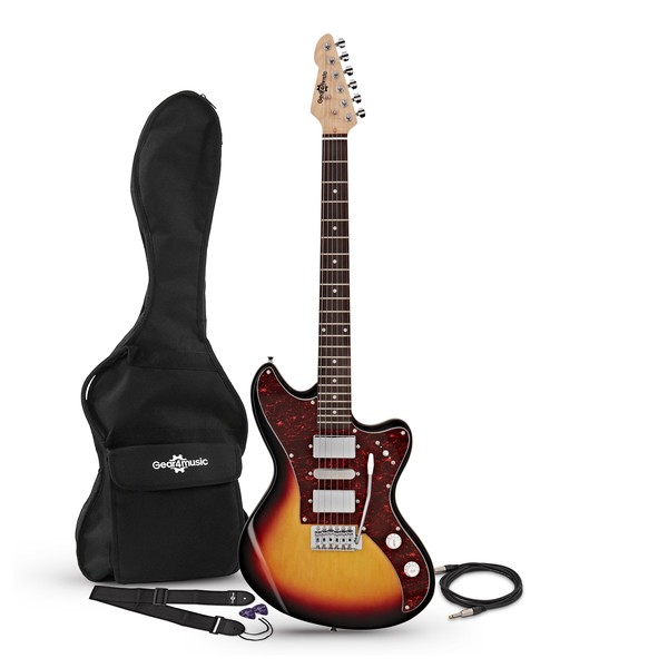 Seattle Electric Guitar by Gear4music, Sunburst at Gear4music