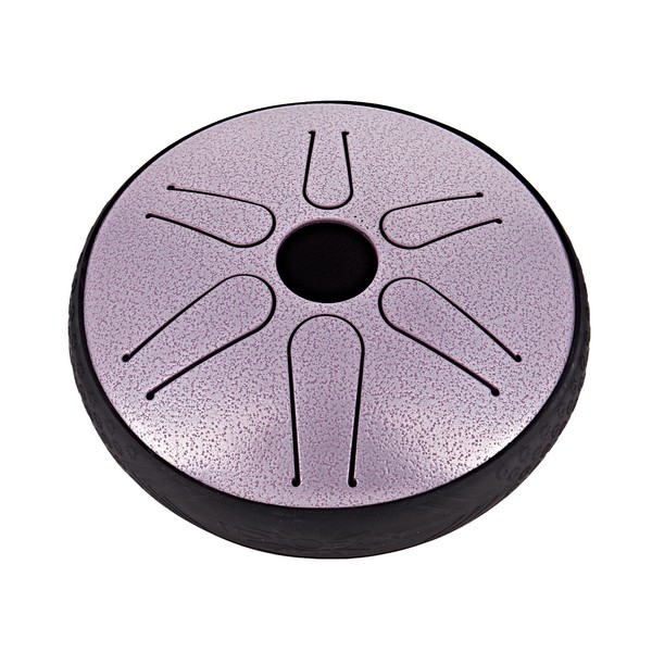 DISC Idiopan Bella 6'' Tunable Steel Tongue Drum, Lilac Mist at Gear4music