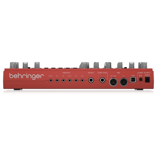 Behringer RD-6 Drum Machine, Red | Gear4music