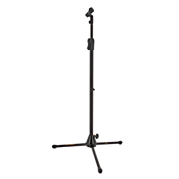 Hercules MS532B Ez Clutch Mic Stand with 2 in 1 Boom and Mic Clip at ...