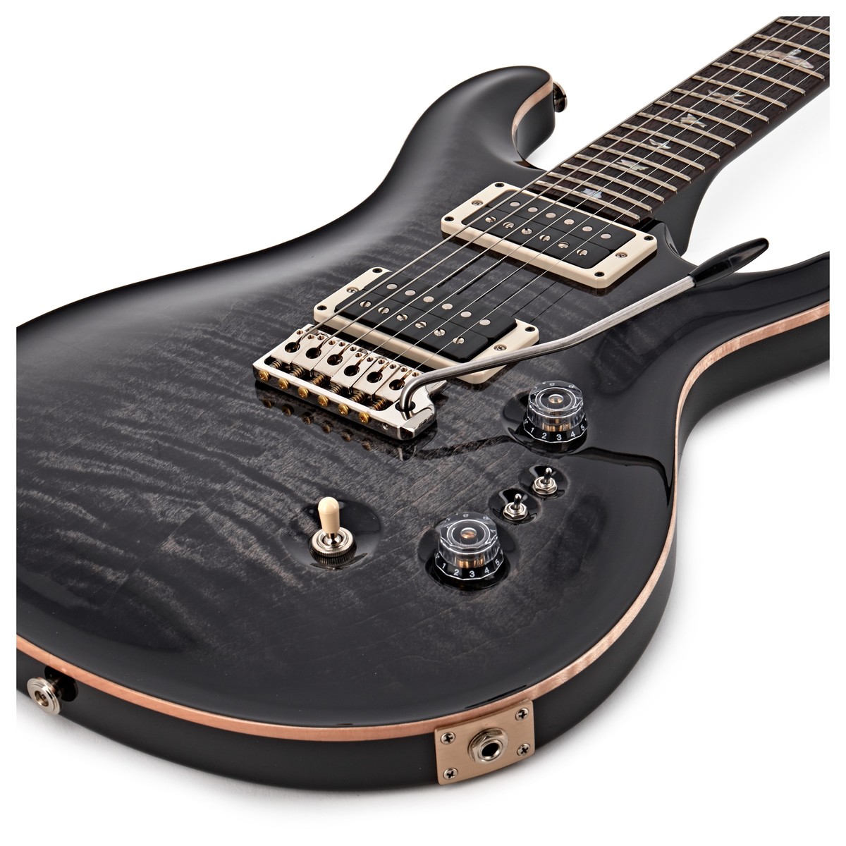 DISC PRS 35th Anniversary Custom 24 Pattern Thin Neck, Charcoalburst at ...