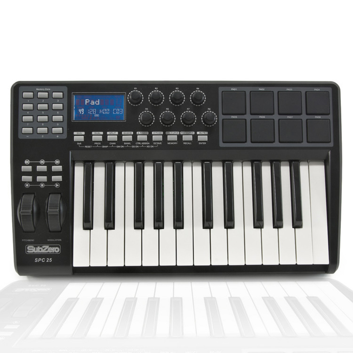 SubZero SPC25 MIDI Controller by Gear4music at Gear4music