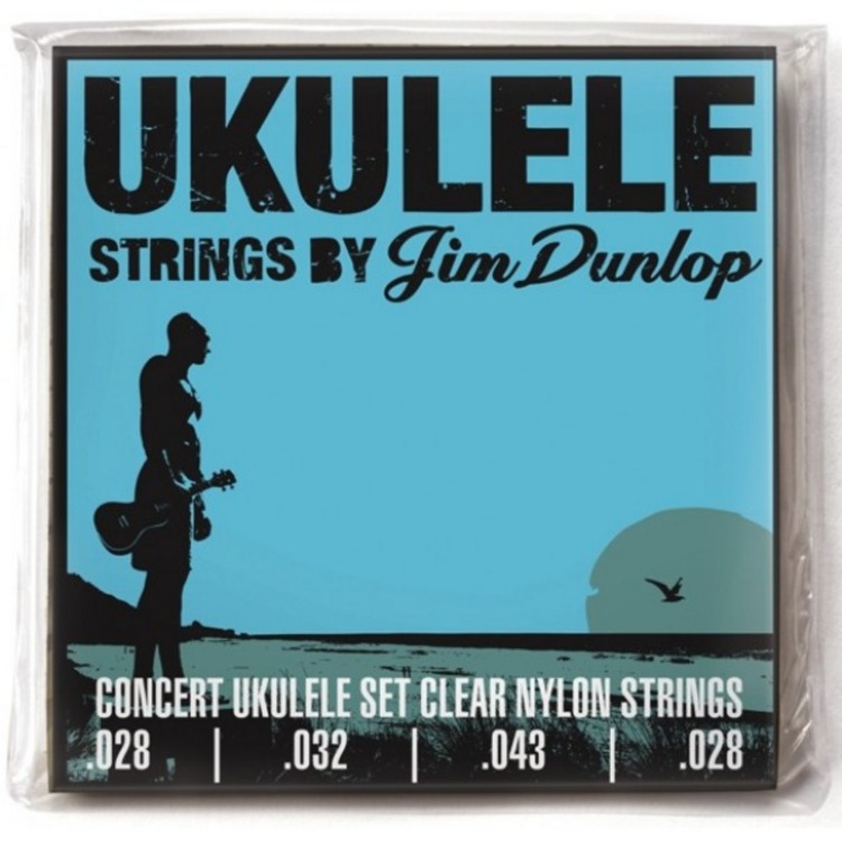 Jim Dunlop Ukulele Strings, Clear Nylon, Concert at Gear4music