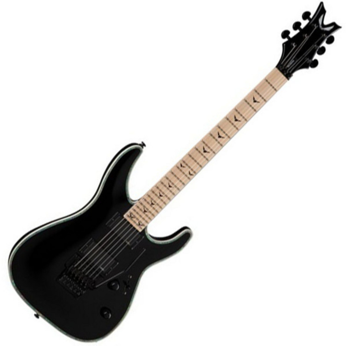 DISC Dean Vendetta Floyd with EMGs, Maple Fingerboard, Classic Black ...