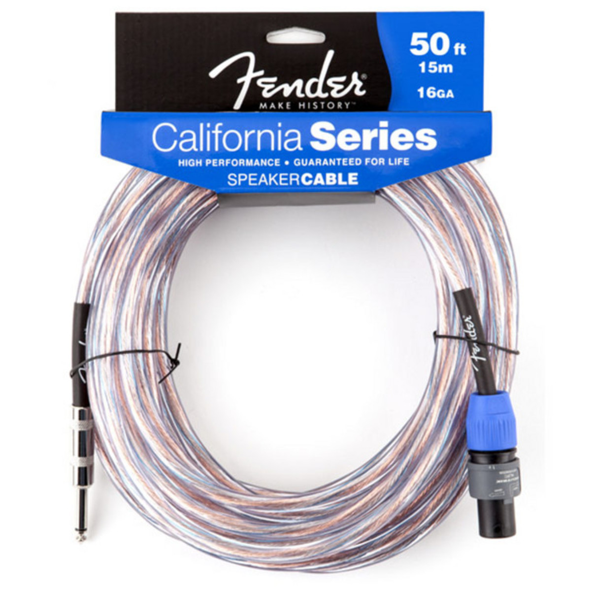 Fender California, Cable de 15m, 16GA, Jack 6,35 mm - Speakon | Gear4music