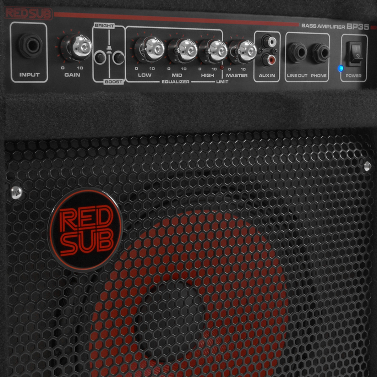 RedSub BP35 35W Bass Guitar Amplifier - Nearly New at Gear4music