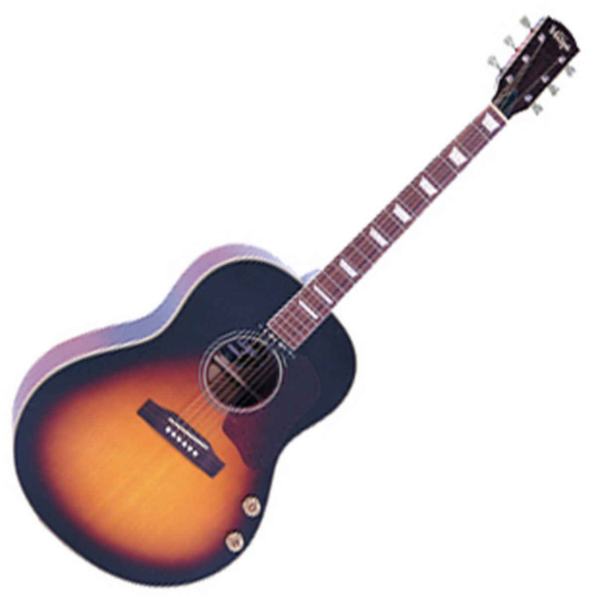 DISC Vintage VE660 JL-Style Electro Acoustic Guitar, Tobacco Sunburst ...