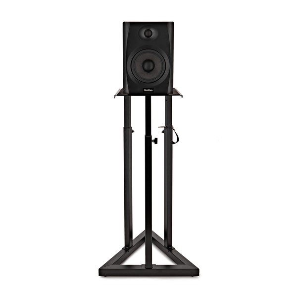 Adjustable Height Studio Monitor Speaker Stands, Pair at Gear4music