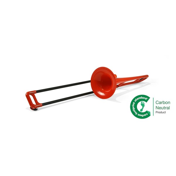 pBone Plastic Trombone, Red at Gear4music