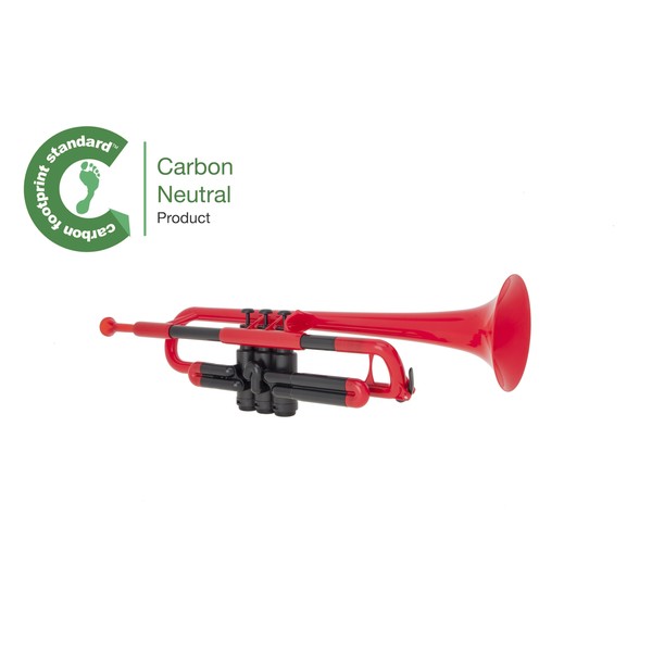 pTrumpet Plastic Trumpet, Red at Gear4music