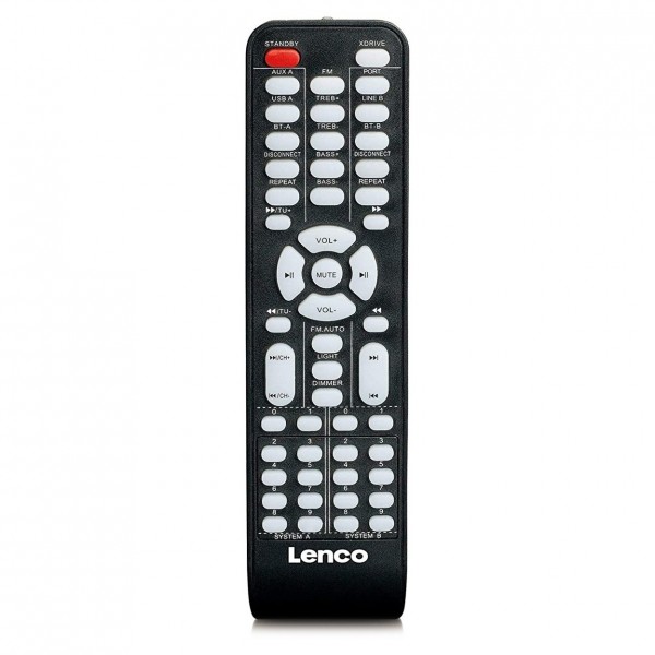 Lenco PMX-850 Party Speaker with DJ Mixer and Wireless Microphone at ...