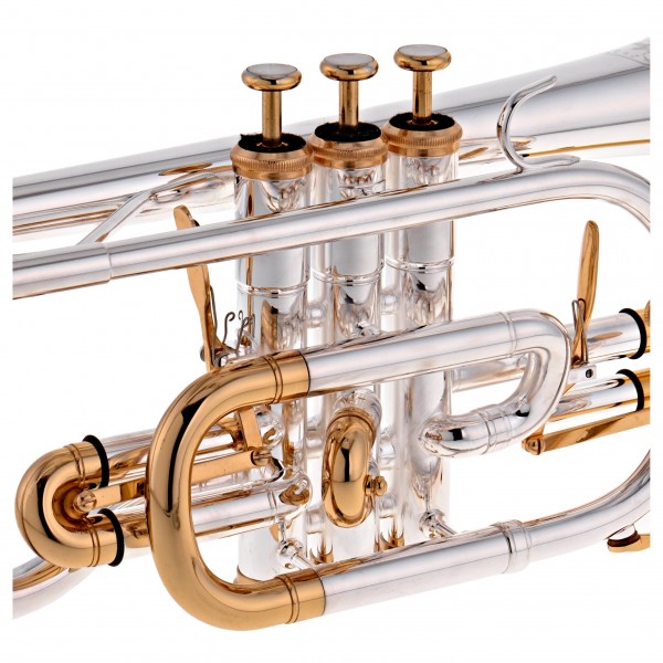 Odyssey OCR900 Premiere Silver Plated Cornet at Gear4music
