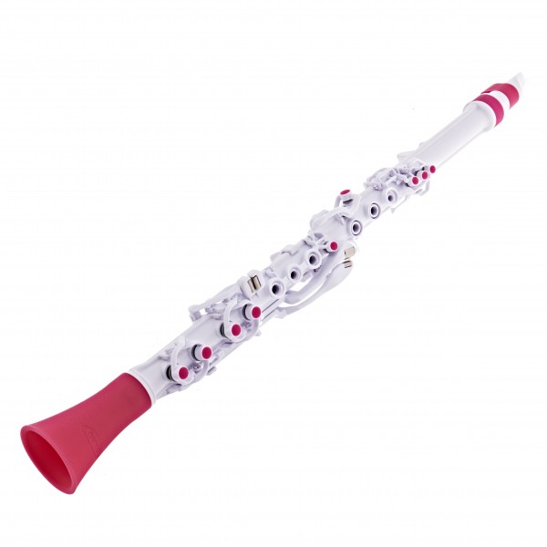 Nuvo Clarineo 2.0 Outfit, White and Pink at Gear4music