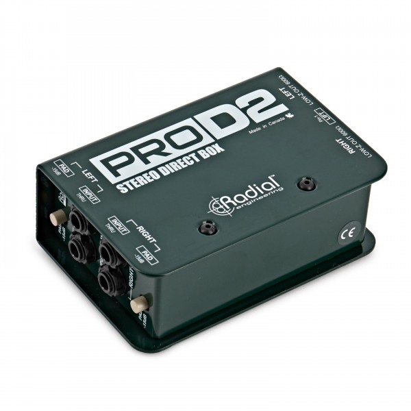 Radial ProD2 Stereo Passive DI Box at Gear4music