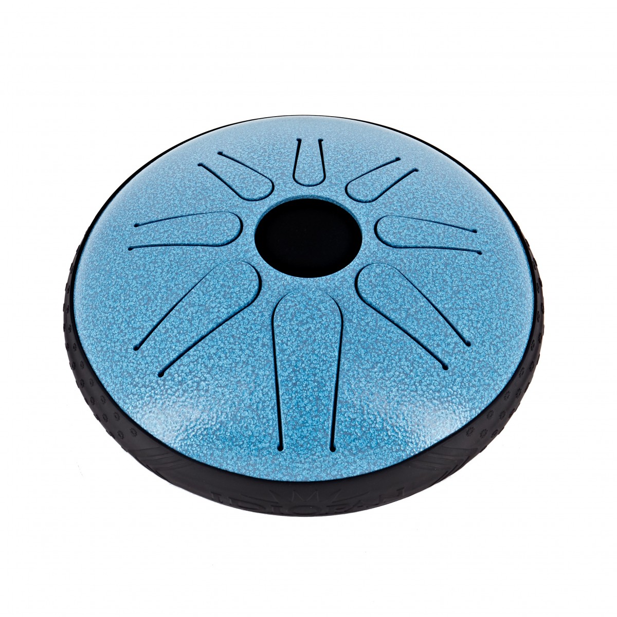 DISC Idiopan Lunabell 8'' Tunable Tongue Drum Chakra Tuning, Blue ...