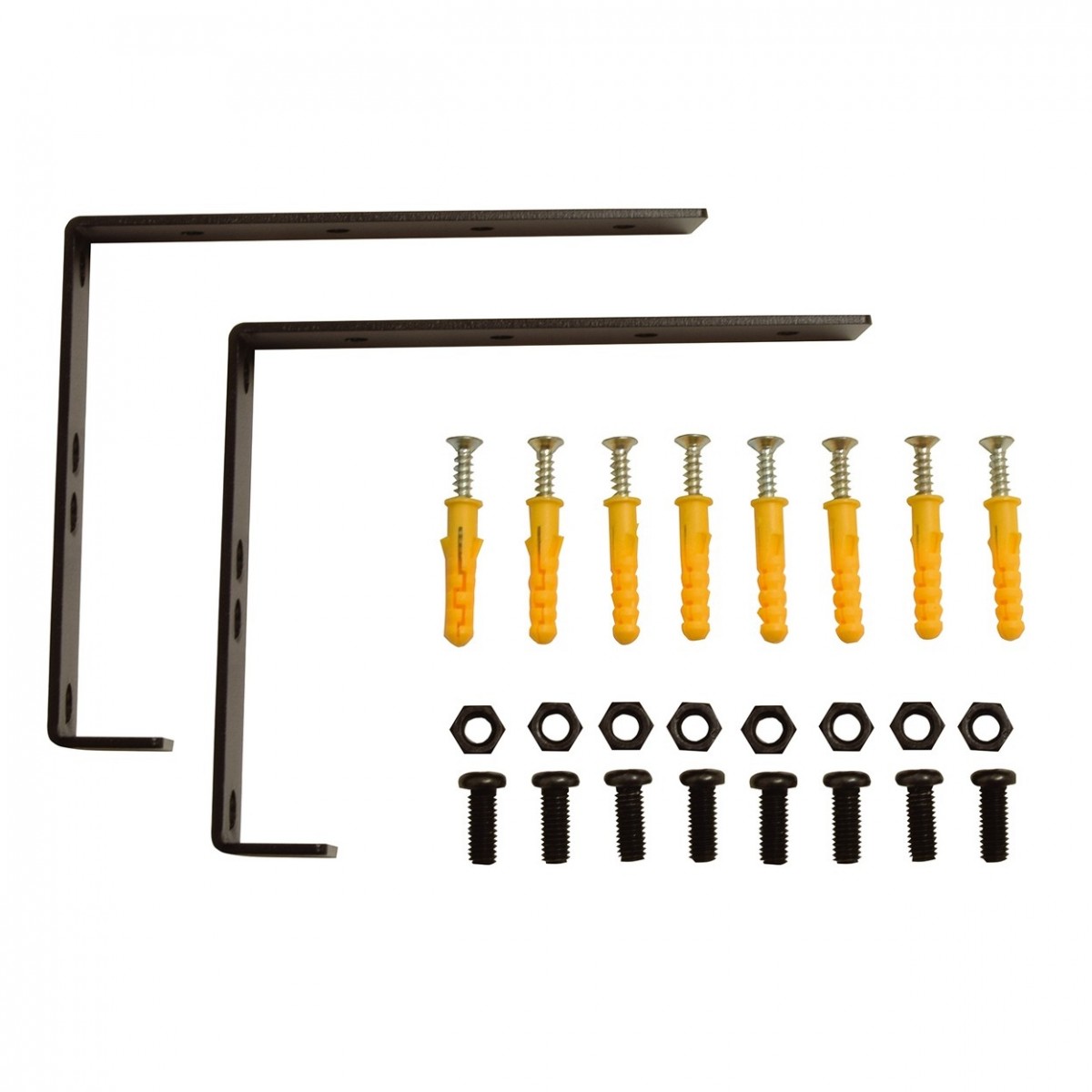 DISC Adastra 2U RACK-IT Wall / Counter Rack Brackets at Gear4music