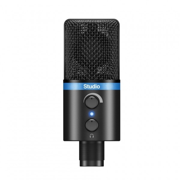 IK Multimedia iRig Mic Studio Large Diaphragm Digital Mic, Black at ...