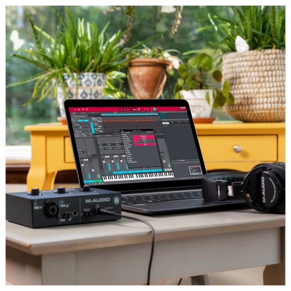 M-Audio M-Track Solo 2 Channel USB Interface at Gear4music