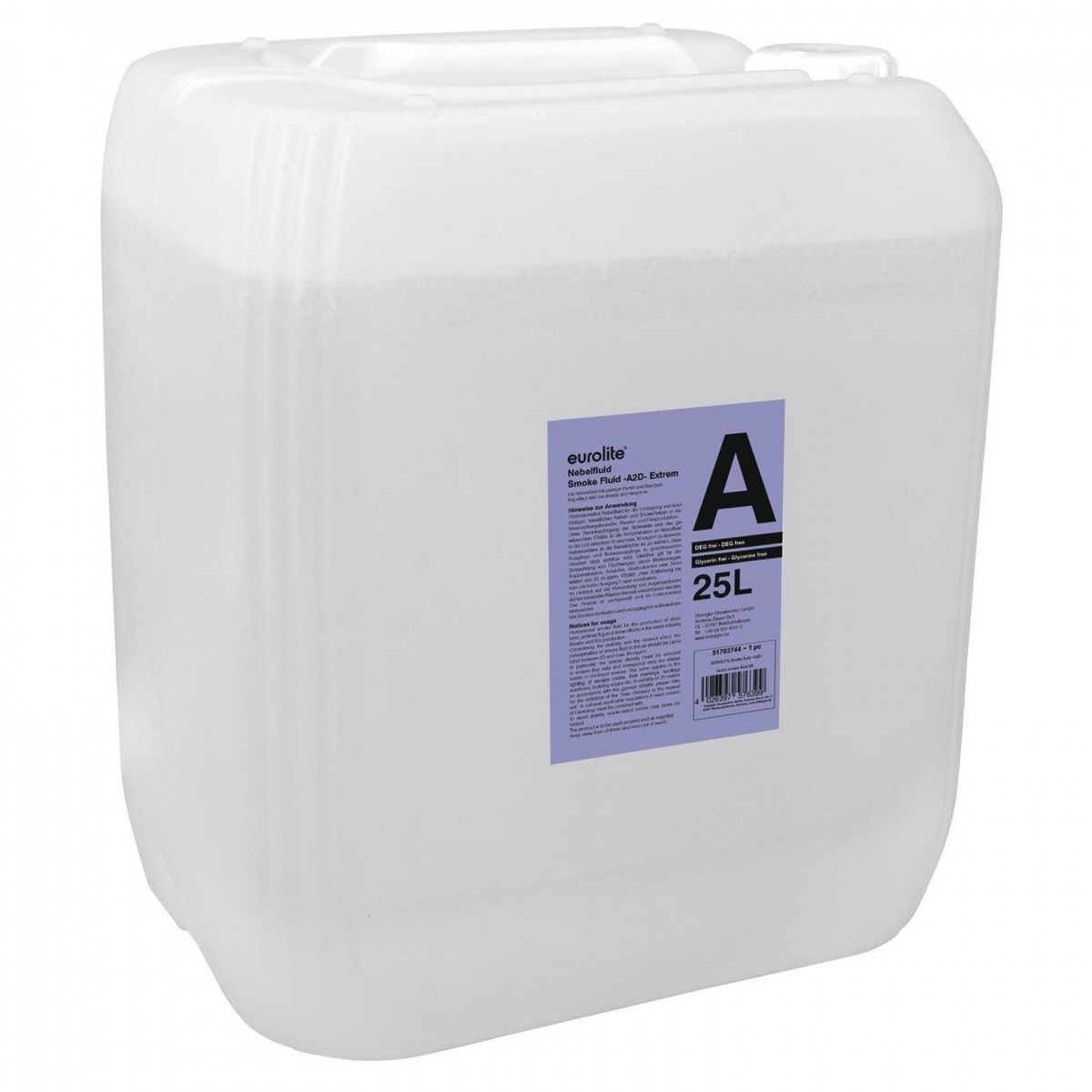 Eurolite Low Density Fog Fluid, 25L at Gear4music