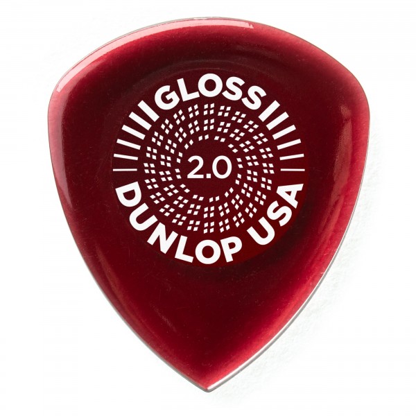 Dunlop Flow Gloss 2.00mm Picks, Bag of 12 at Gear4music