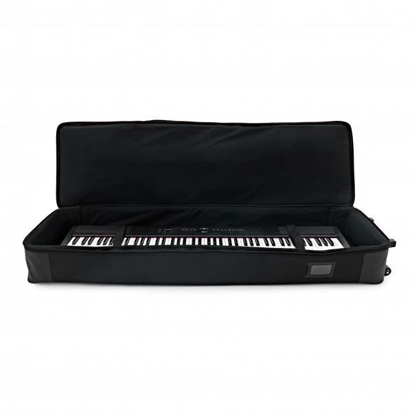 88 Key Keyboard Case with Wheels by Gear4music at Gear4music