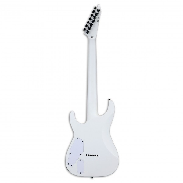 ESP LTD M-7HT Baritone Arctic Metal 7 String, Snow White Satin at ...