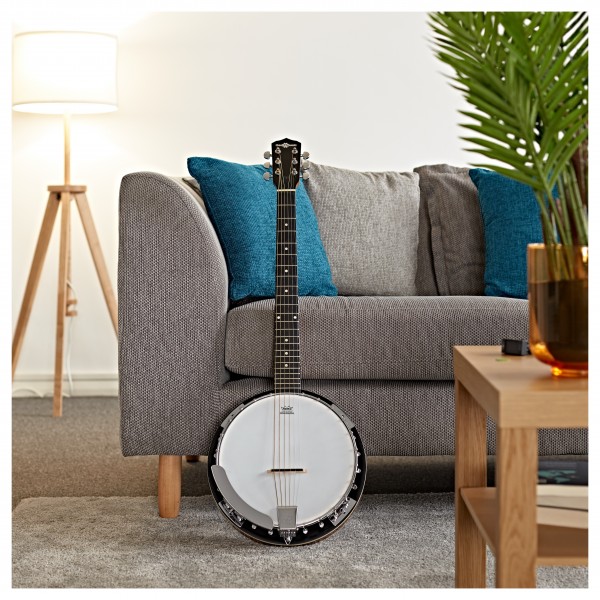6 String Guitar Banjo by Gear4music at Gear4music