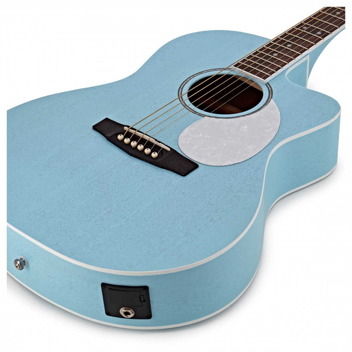 Cort Jade Classic Electro Acoustic, Sky Blue Open Pore at Gear4music