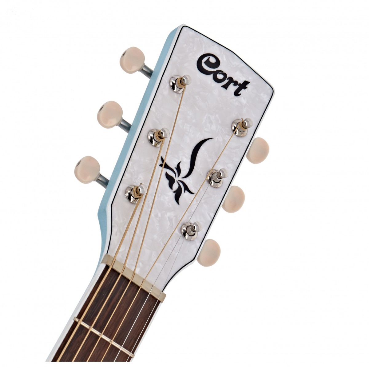 Cort Jade Classic Electro Acoustic, Sky Blue Open Pore at Gear4music